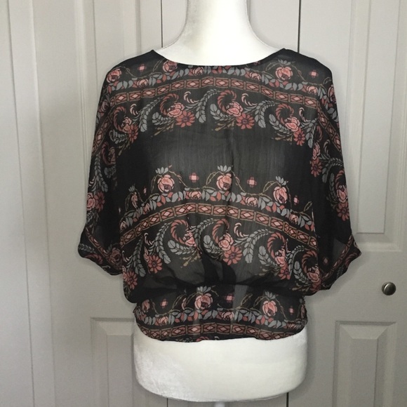 Petticoat Alley | Tops | Deal Petticoat Alley Modcloth Peasant Top ...